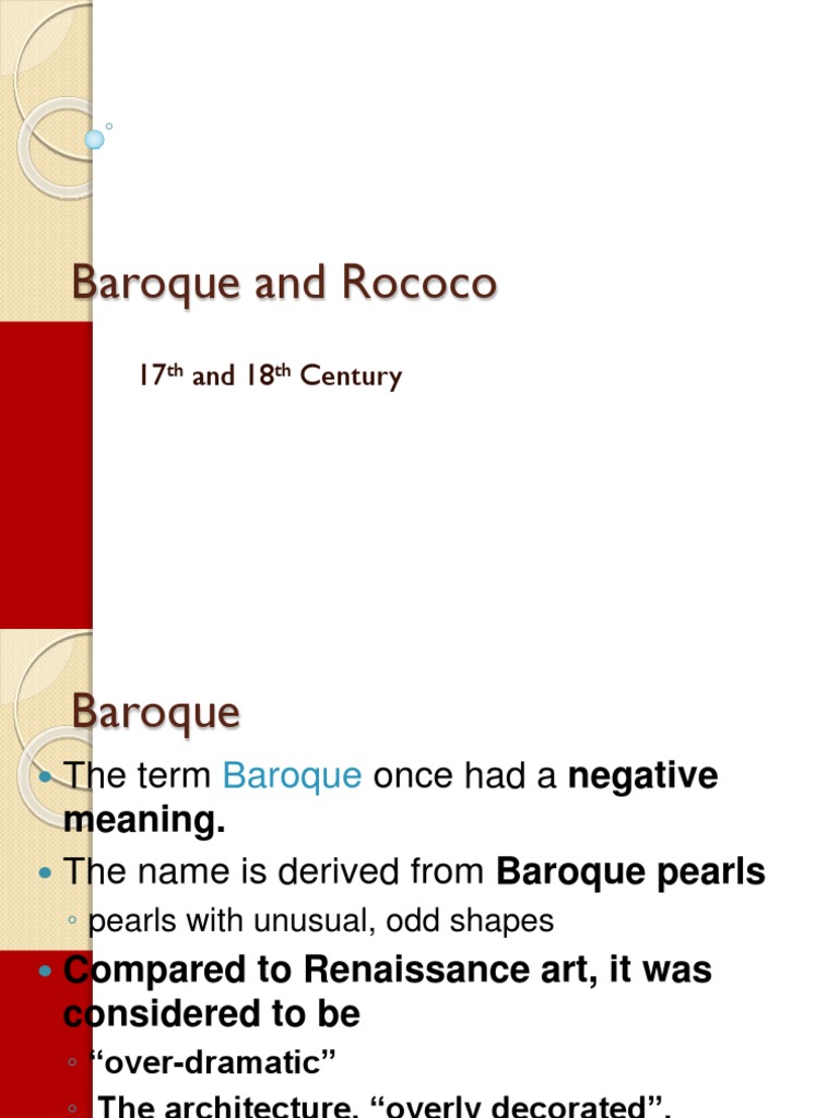 Baroque and Rococo - ٠٢٢٨٠٢ | PDF | Baroque | Rembrandt