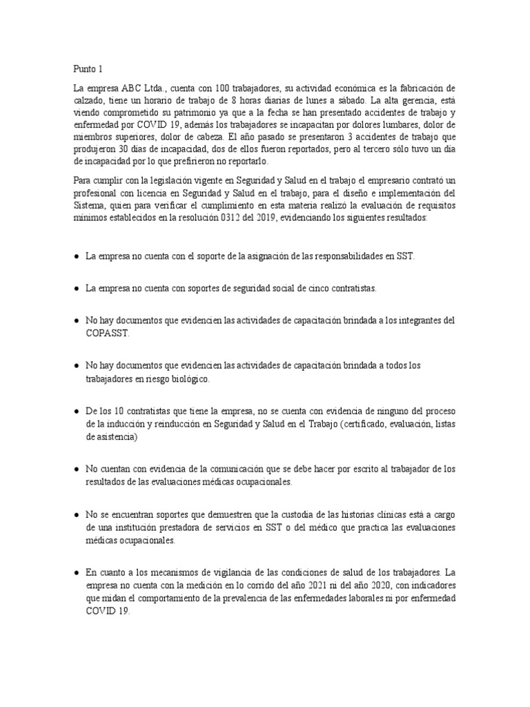 SG-SST - Sena | PDF | Valores | Business