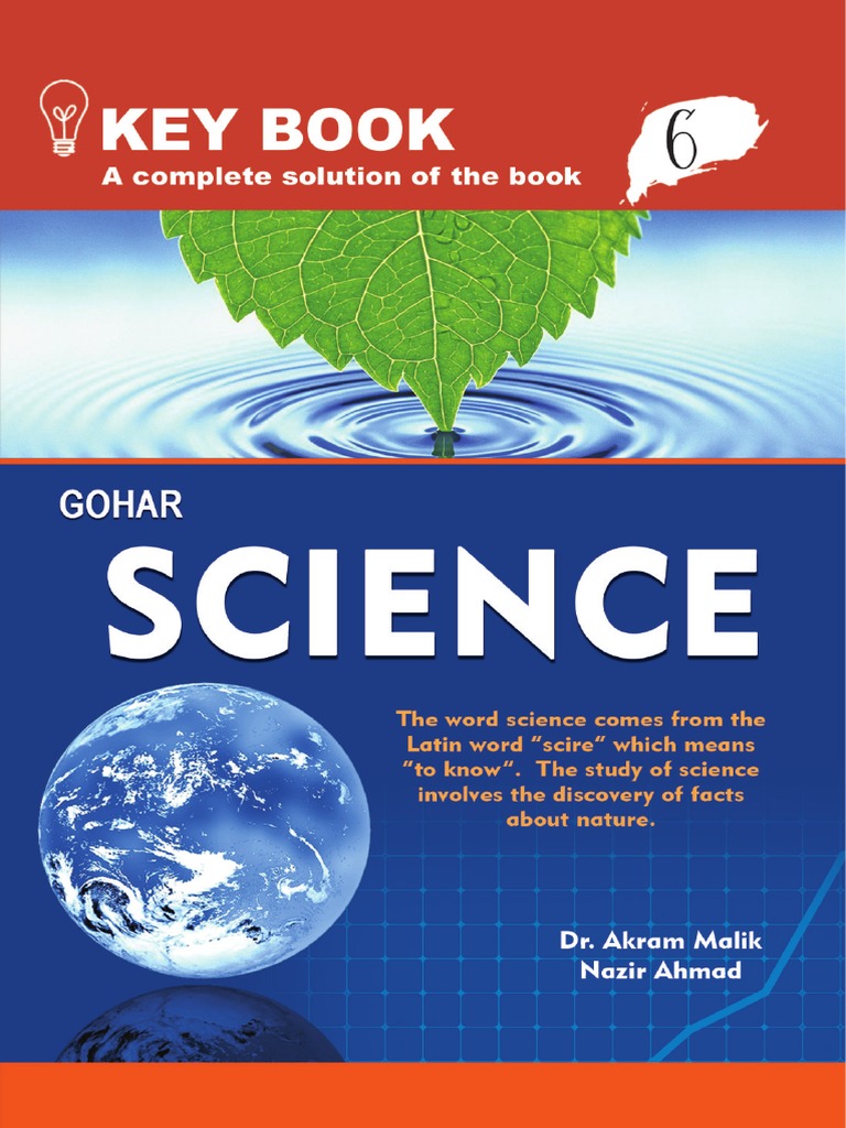 Gohar Science KeyBook 6 Class | PDF