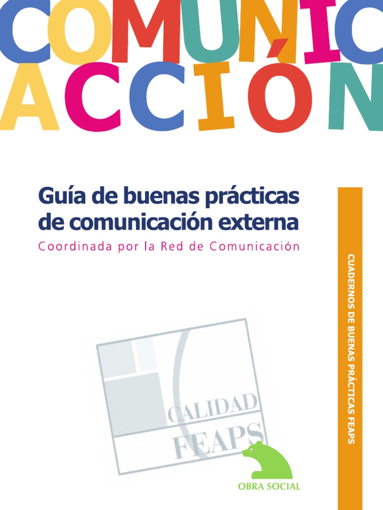 Guia Buenas Practicas Comunicacion Externa | PDF | Comunicación | Invalidez