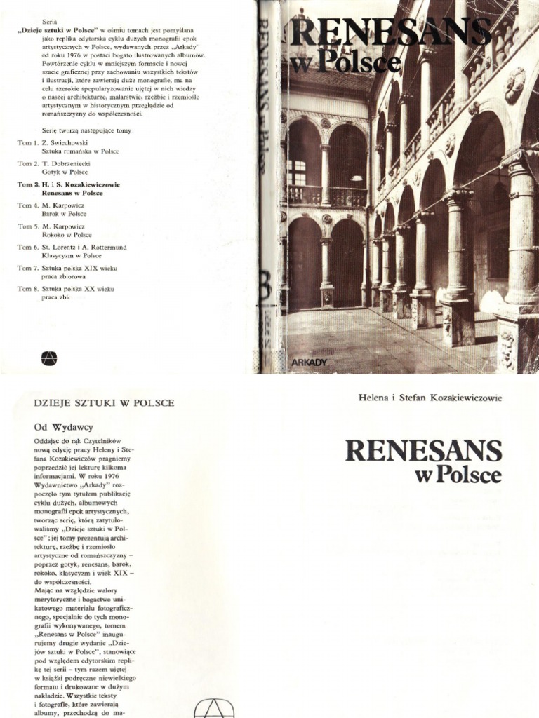H. I S. Kozakiewiczowe - Renesans W Polsce.1976 | PDF