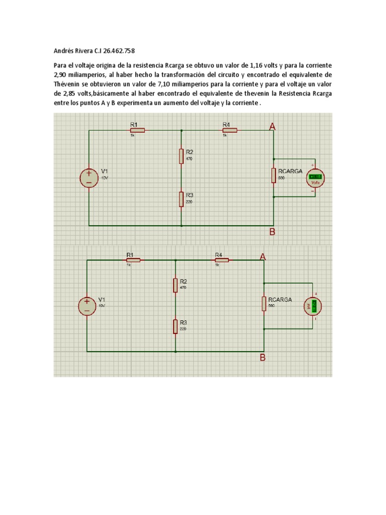 Practica 4 Circuitos Electricos y Electronicos | PDF