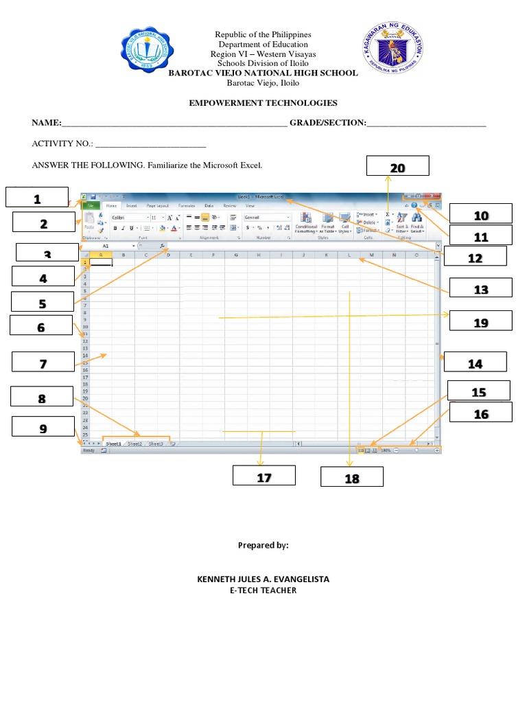 Excel Exercises | PDF | Computing