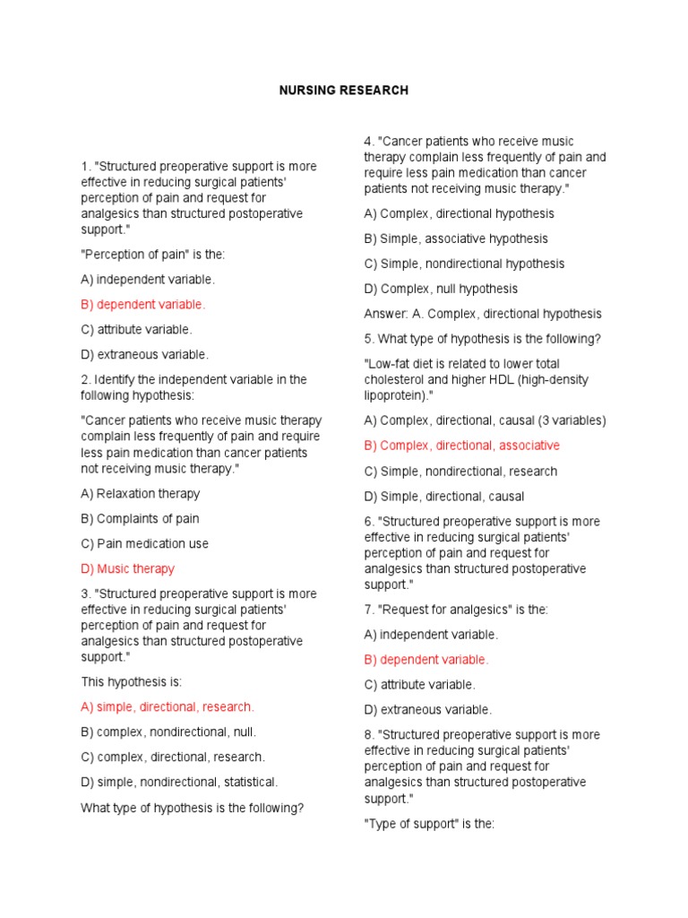 Nursing Research A1 | PDF | Theory | Sampling (Statistics)