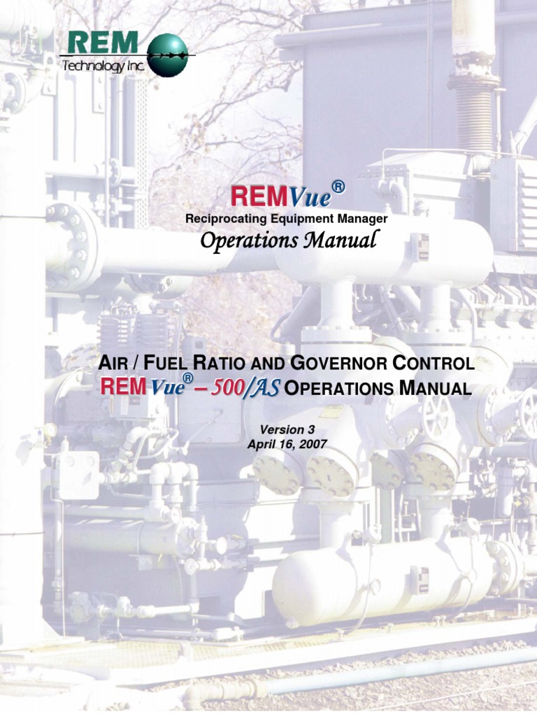 5 Rem-Technology-Inc Remvue Operational | PDF | Turbocharger | Internal ...