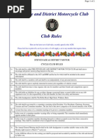 Motorcycle Club Bylaws | PDF | Presidents Of The United States ...