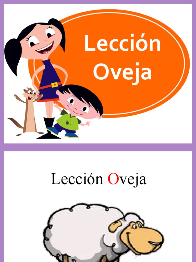 Lección sobre Ovejas y su Cuidado | PDF | Oveja