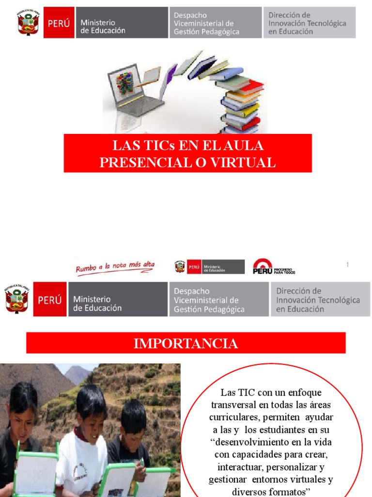 Las Tics en El Aula Presencial O Virtual | PDF | Tecnología de información y comunicaciones ...