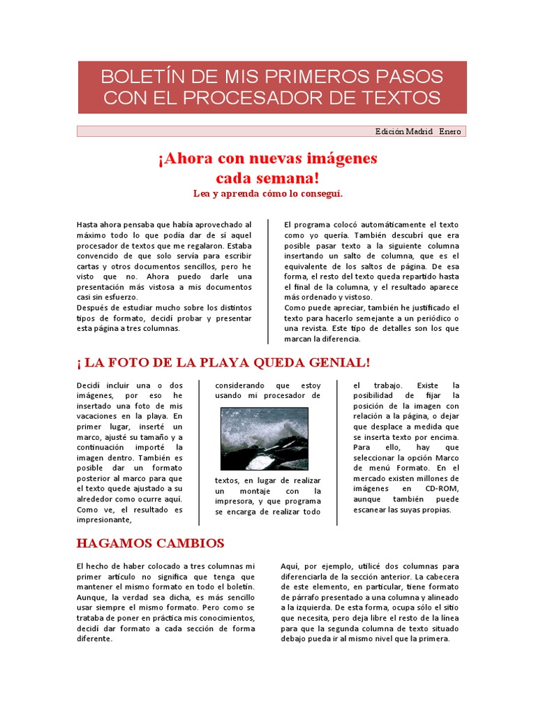 Mis Primeros Pasos | PDF