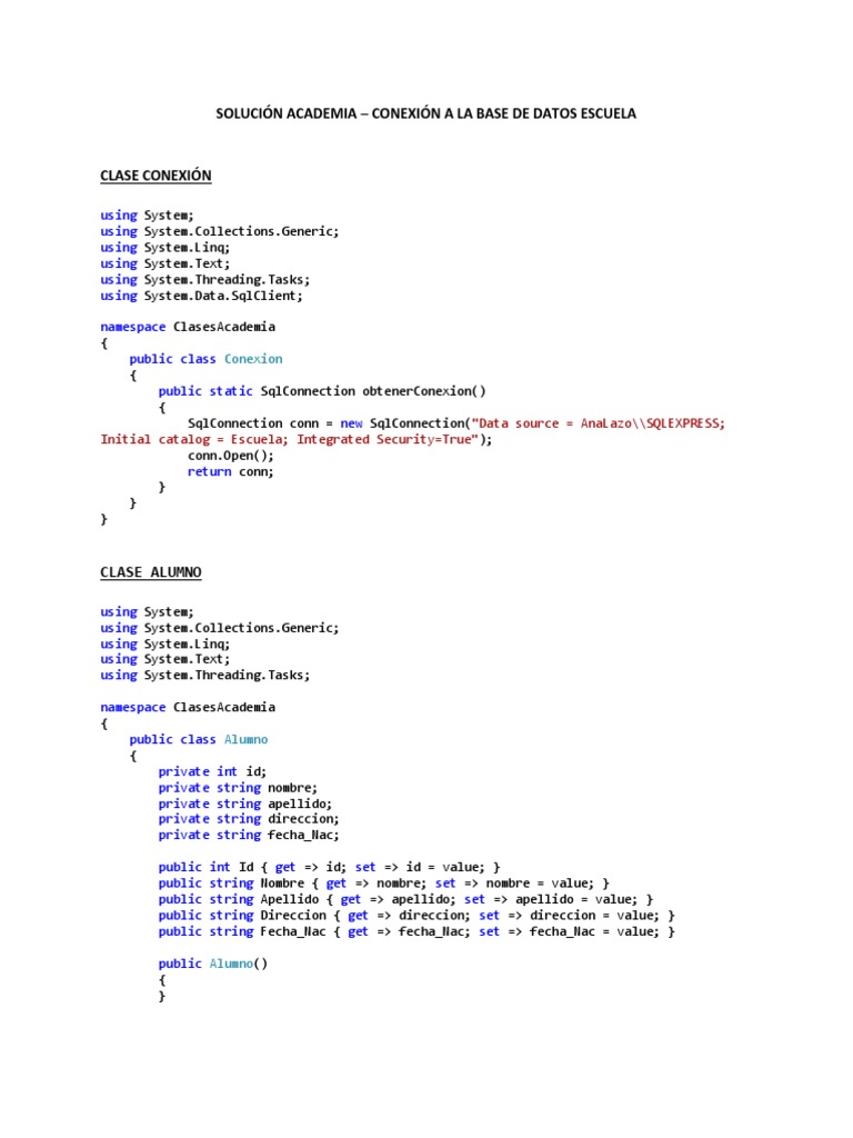 Codigo Crud 1 | PDF | Paradigmas de programación | Datos de computadora