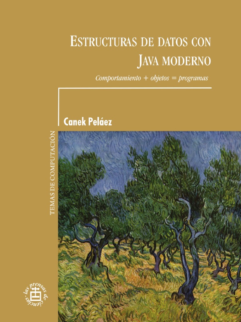Estructuras de Datos Con Java Moderno (Canek Peláez) | PDF | Lenguaje de programación ...