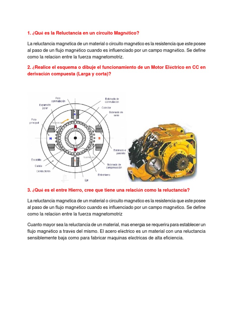 Que Es La Reluctancia | PDF | Transformador | Ingenieria Eléctrica