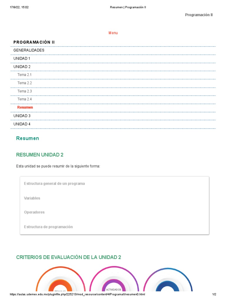 Resumen _ Programación II | PDF | Plataformas de computación | Programación orientada a objetos
