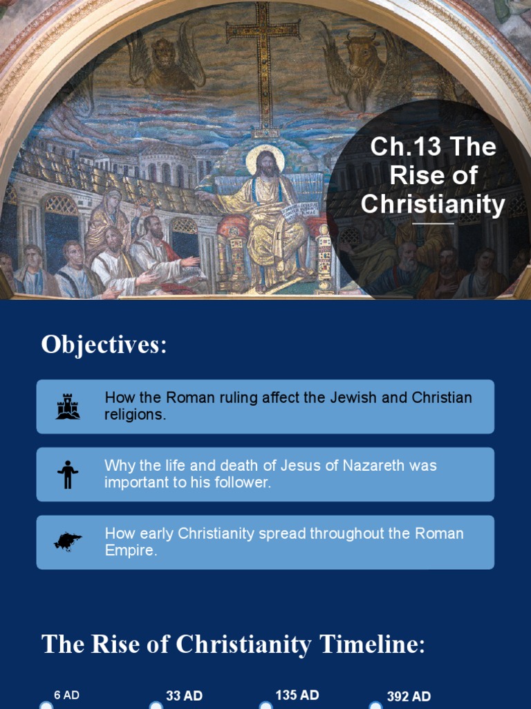 Ch. 13 The Rise of Christianity | PDF | Jesus | Christian Church