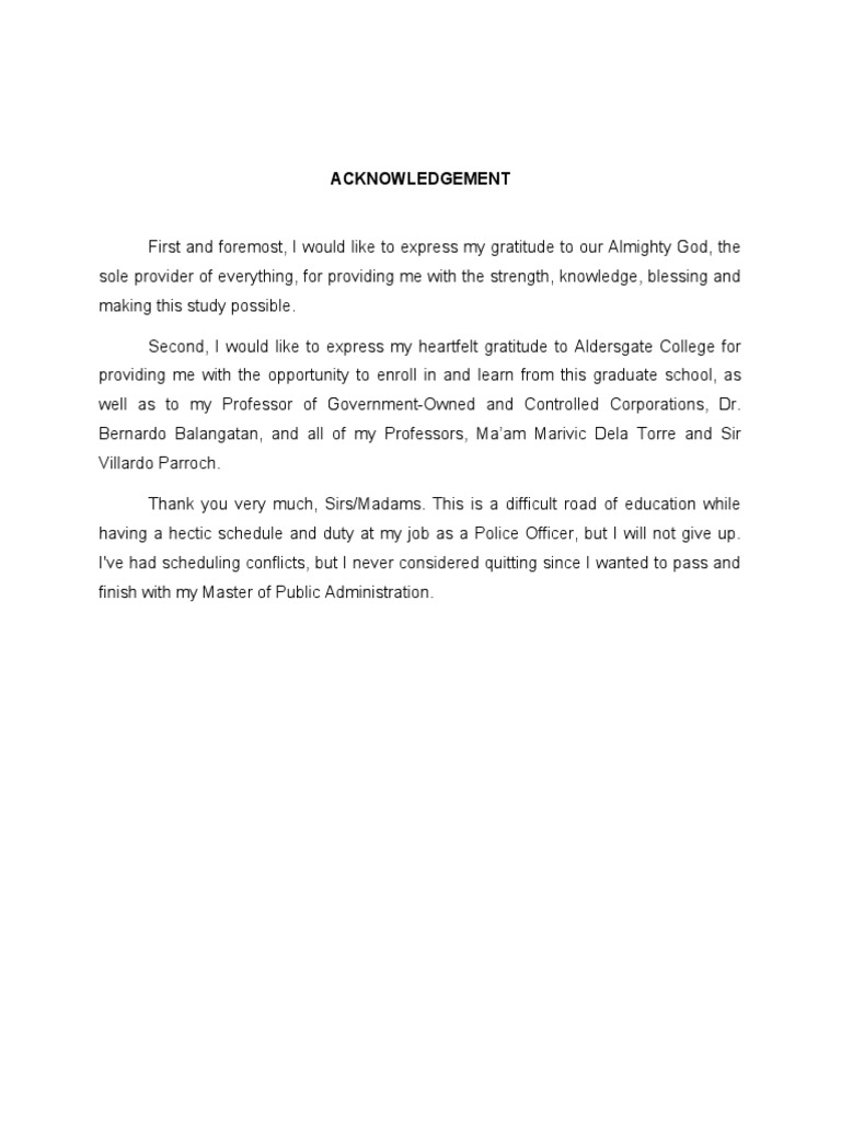 Acknow | PDF | State Owned Enterprise | Economies