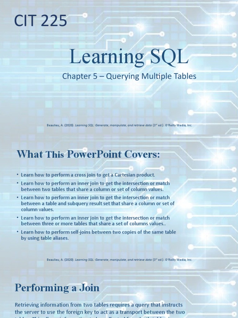 CIT225 W05 Chapter5 | PDF | Computer Programming | Information Science