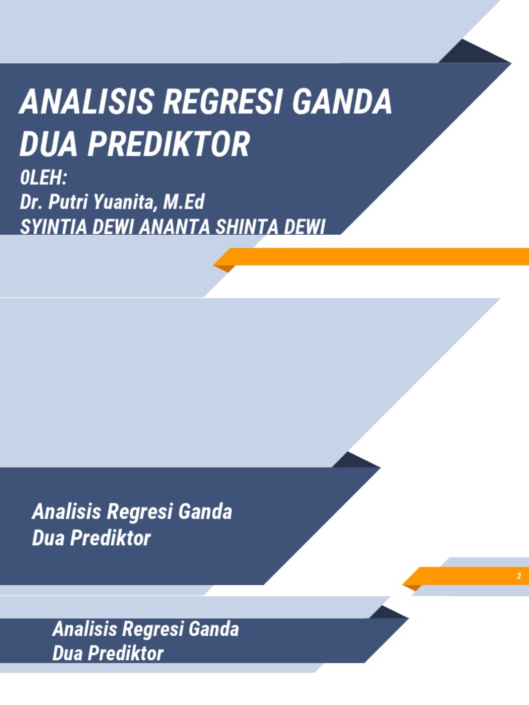 Analisis Regresi Ganda Manual | PDF