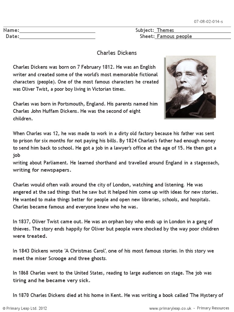 Charles Dickens 4 | PDF | Charles Dickens | A Christmas Carol