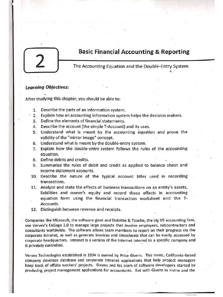 Basic Accounting - Ballada - Chapter 2 | PDF