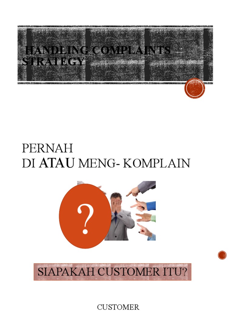 Handling Complain | PDF