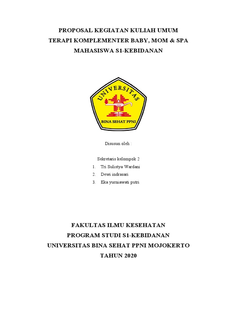 PROPOSAL KULIAH UMUM KEL.2 New | PDF