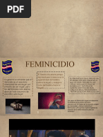 Triptico Femicidio | PDF | La violencia contra las mujeres | Violencia