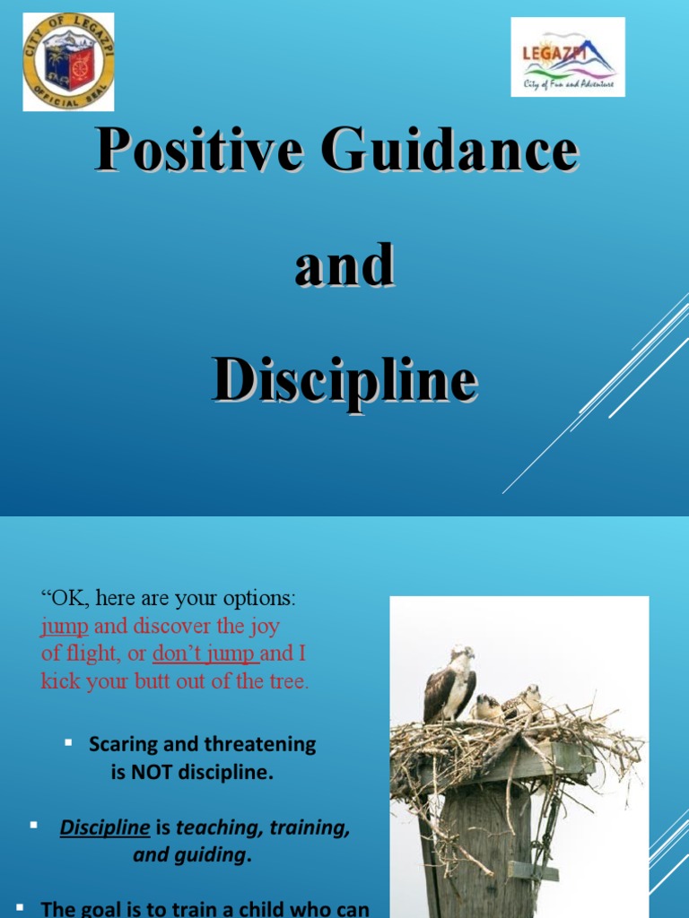 Positive Discipline and Guidance | PDF | Disciplines | Psychology