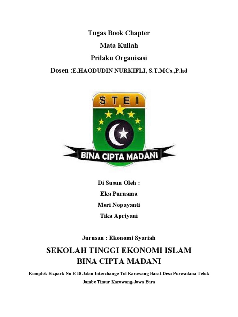 Tugas Book Chapter | PDF