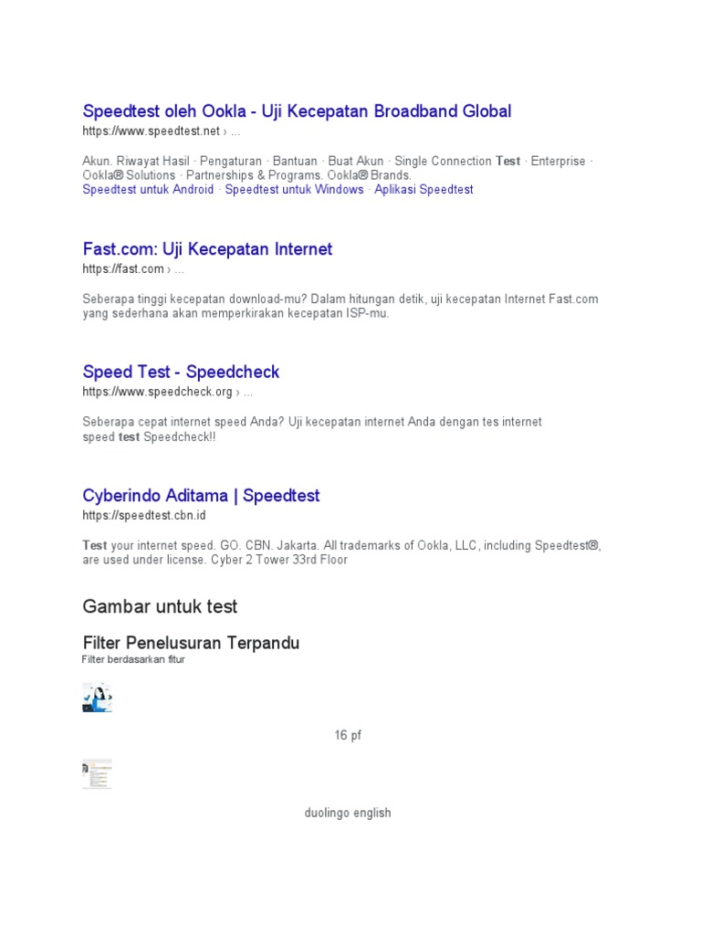 Speedtest Oleh Ookla - Uji Kecepatan Broadband Global: Gambar Untuk ...
