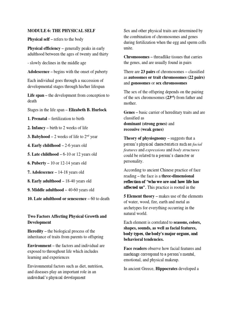 Uts Module 6-10 | PDF | Reproductive System | Human Sexuality