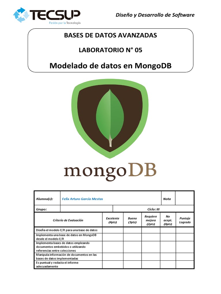 BDAdv05 - Aggregation Framework en MongoDB | PDF | Mongo Db | Bases de ...