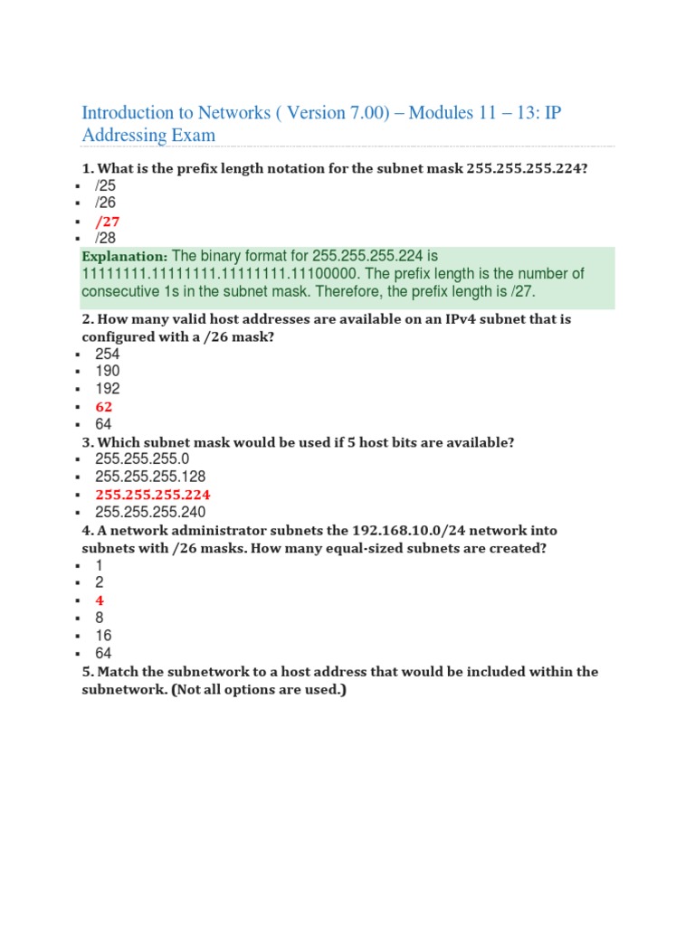 IP Addressing | PDF | I Pv6 | Ip Address