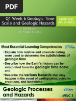 Earth and Life Science: Lesson 4 Exogenic and Endogenic Process | PDF | Weathering | Rock (Geology)