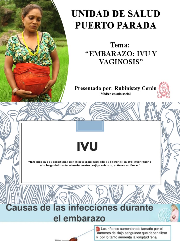 Embarazo: Manejo de IVU y Vaginosis | PDF | Microbiología | Inmunología