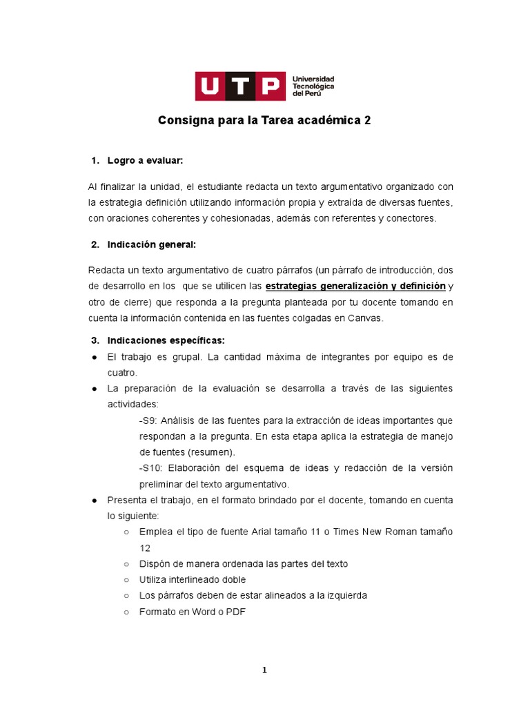 GC N01i Ta2consigna 22c2a | PDF | Plagio | Disciplinas