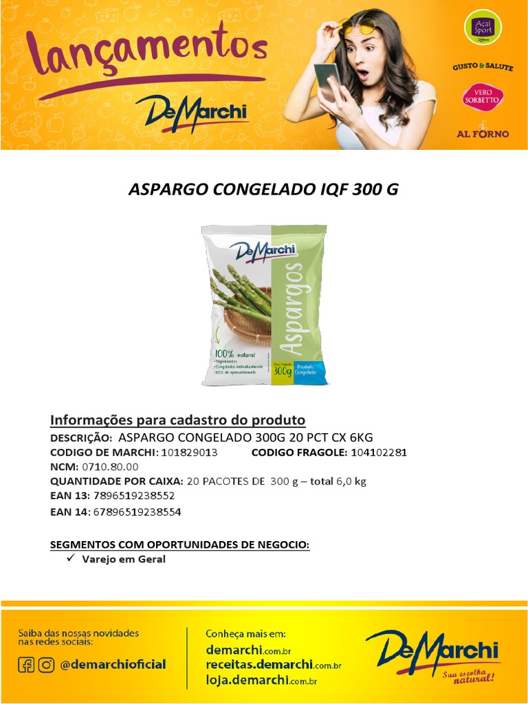 ASPARGO IQF 300 G | PDF