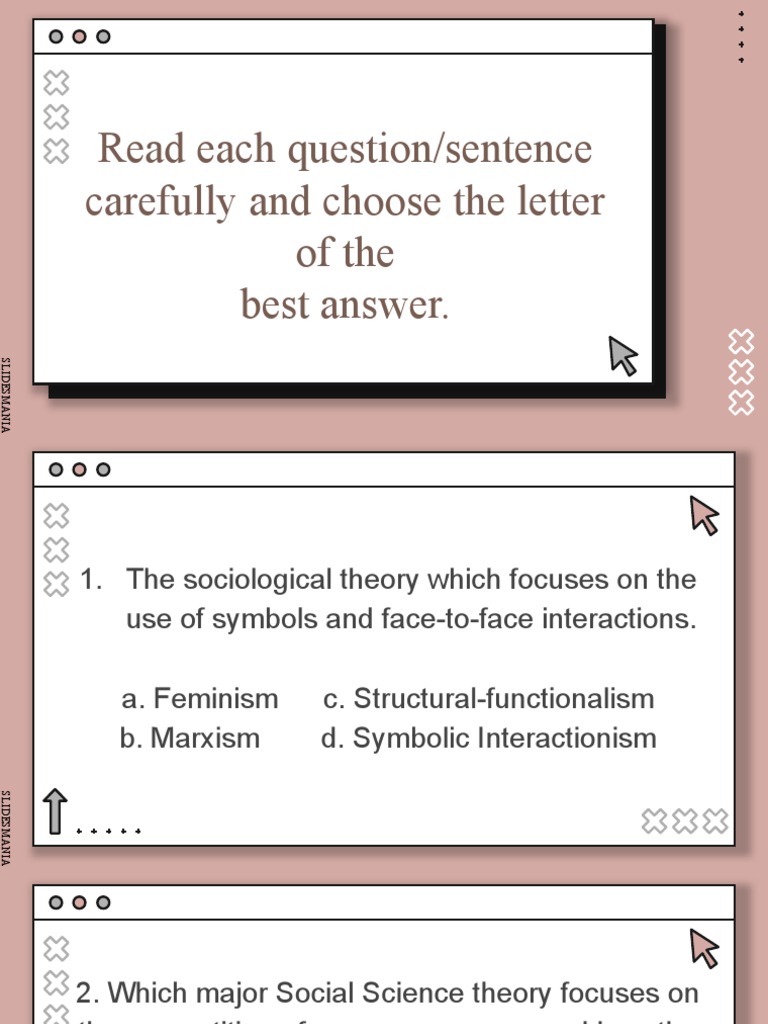 Major Social Science Theories Application and Importance | PDF | Social ...