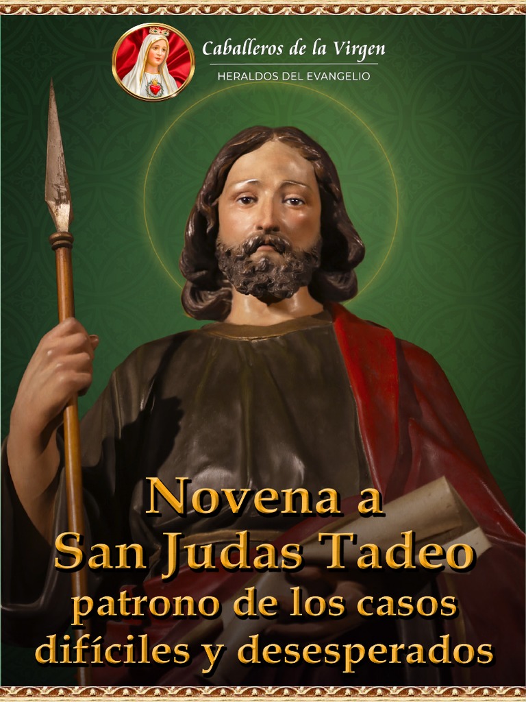 San Judas Tadeo - Novena | PDF | María, madre de Jesús | Oración
