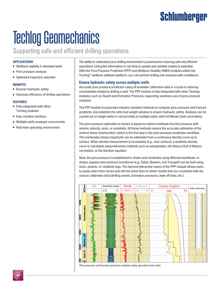 13 Is 0102 Geomech Techlog Sec | PDF | Stress (Mechanics) | Oil Well