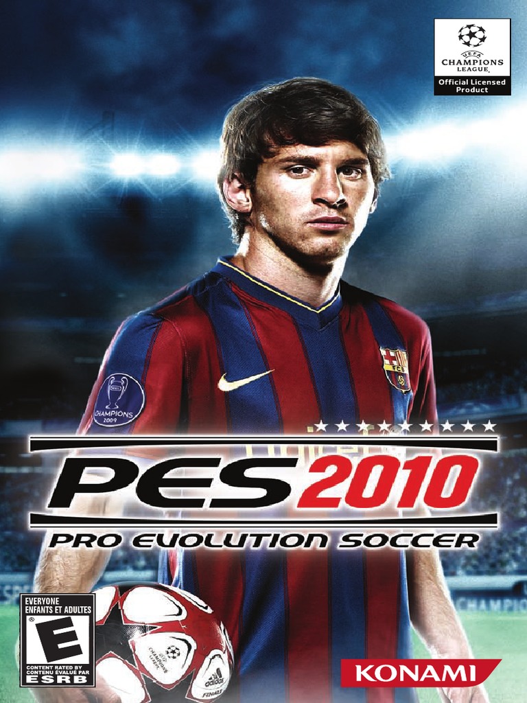 Konami PES 2010 - Pro Evolution Soccer User Manual | PDF | Menu ...