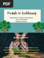 ECOLITERACY | PDF | Ecology | Resource