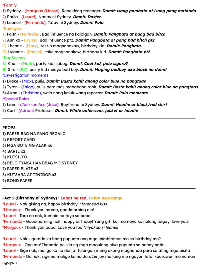 Filipino Script | PDF