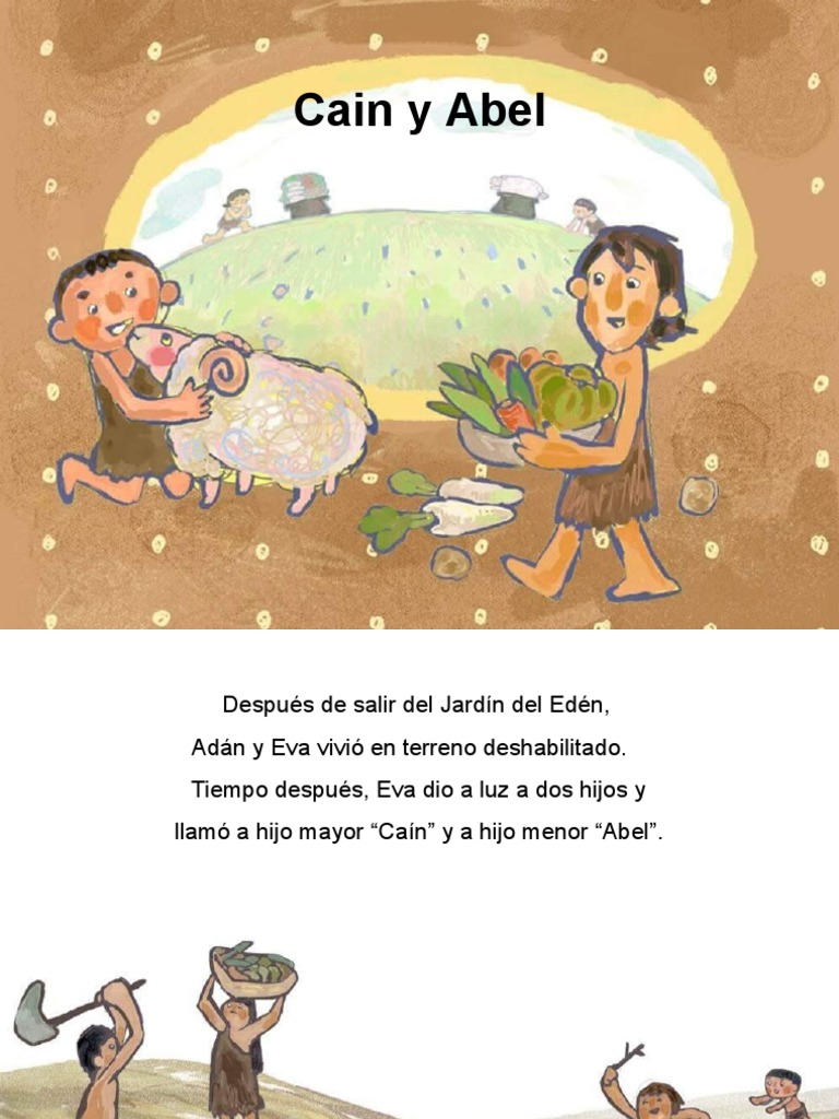 Biblia para Niños - Caín y Abel | PDF