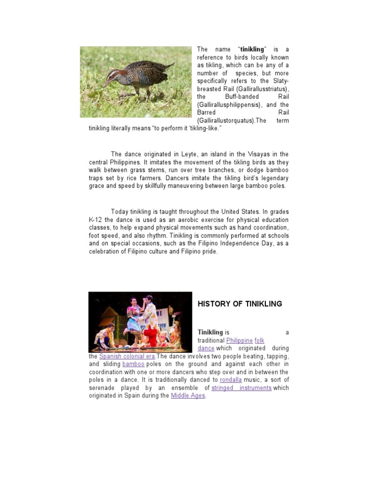 TINIKLING | PDF