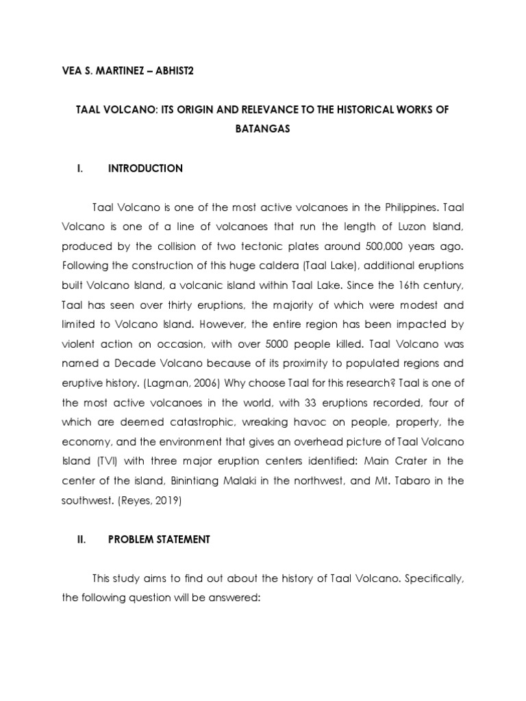 Capsulized Research Proposal | Download Free PDF | Volcano | Volcanism
