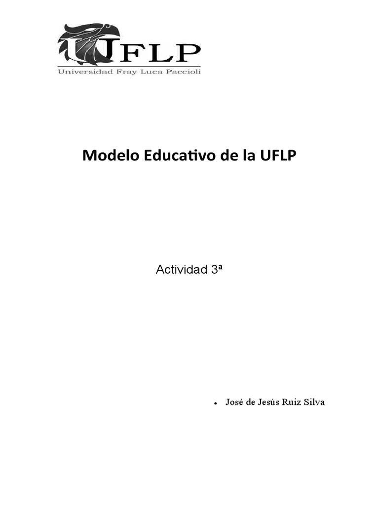 Modelo Educativo Uflp | PDF | Aprendizaje | Conocimiento