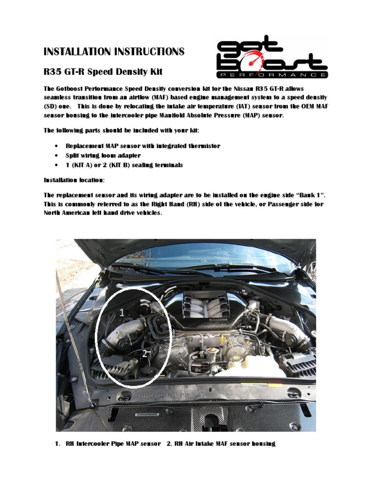 Speed Density Kit | PDF | Electrical Connector | Propulsion