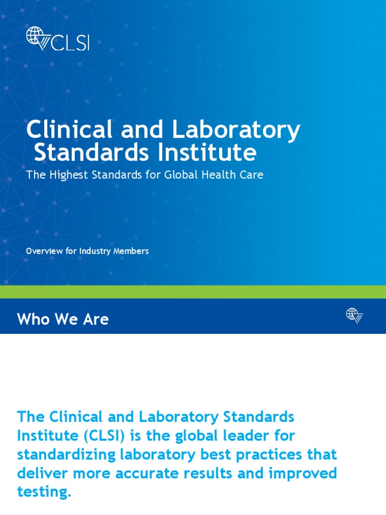 Clsi Membership 2019 Industry Final | Download Free PDF | Health Care ...