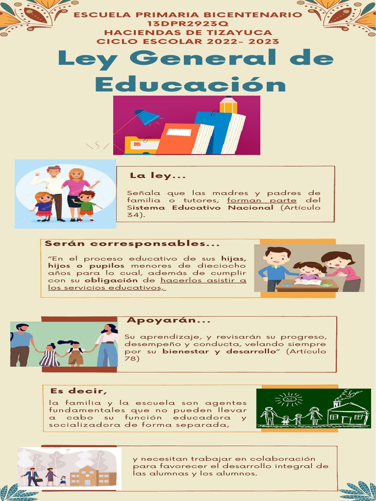 Ley General de Educación | PDF