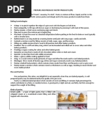 Baking Pastry Vocabulary | PDF | Breads | Dough